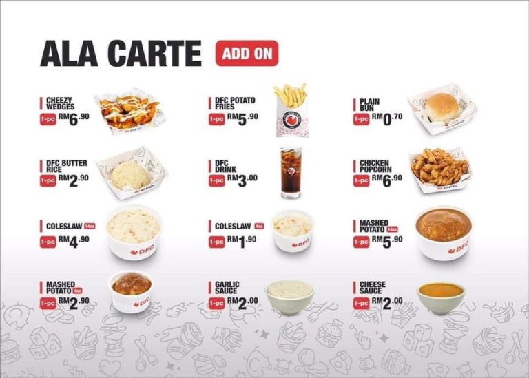 Menu – DAFC – D'apple Fried Chicken