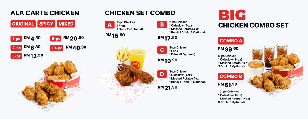 Menu - DAFC - D'apple Fried Chicken